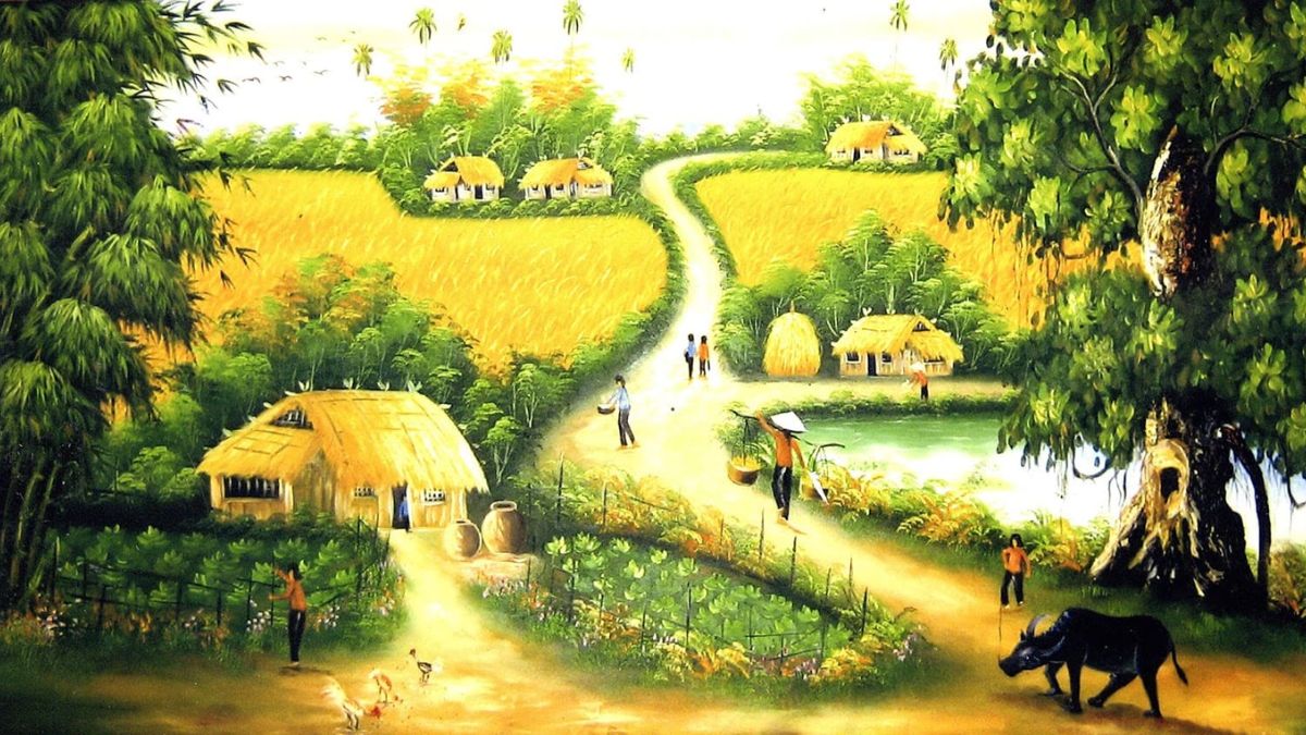 Hướng dẫn cách vẽ tranh phong cảnh thiên nhiên đẹp đơn giản